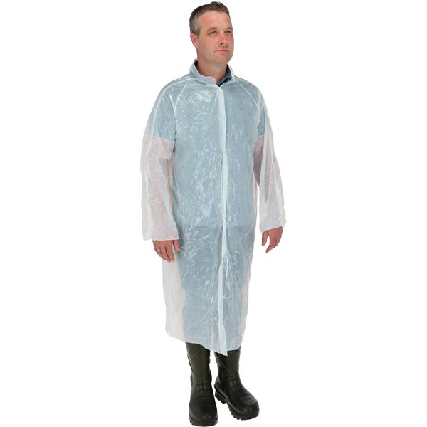 Disposable visitor's coat 120 cm