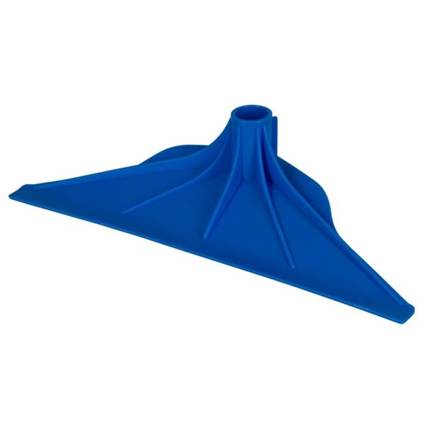 Stable scraper PVC blue 36 cm