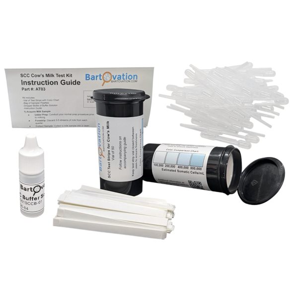 Cow Milk Scc test for measure somatic cell count pk / 50