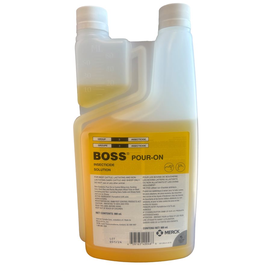BOSS Pour-On RTU Liquid Insecticide 900 mL