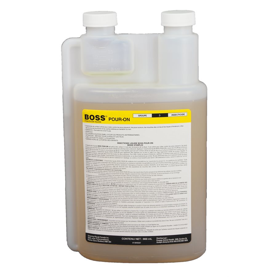 BOSS Pour-On RTU Liquid Insecticide 900 mL