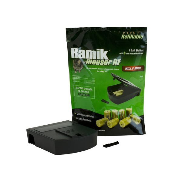 RAMIK refillable bait station 8 blocks / pk