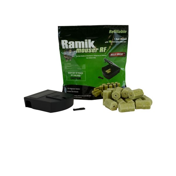 RAMIK refillable bait station 16 blocks / pk