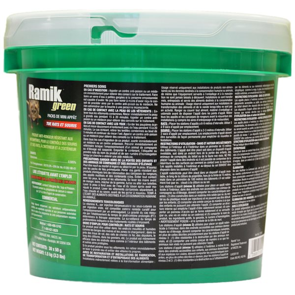 Commercial rodenticides | Rodent Control | SyrVet Canada inc