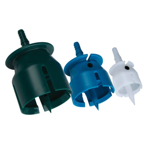 HSW Eco-Matic draw-off caps set (20, 30, 33 mm)