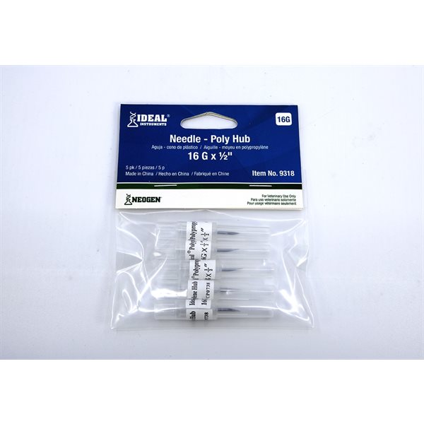 Disposable needles | Needles - Syringes - Drenchers | SyrVet Canada inc.
