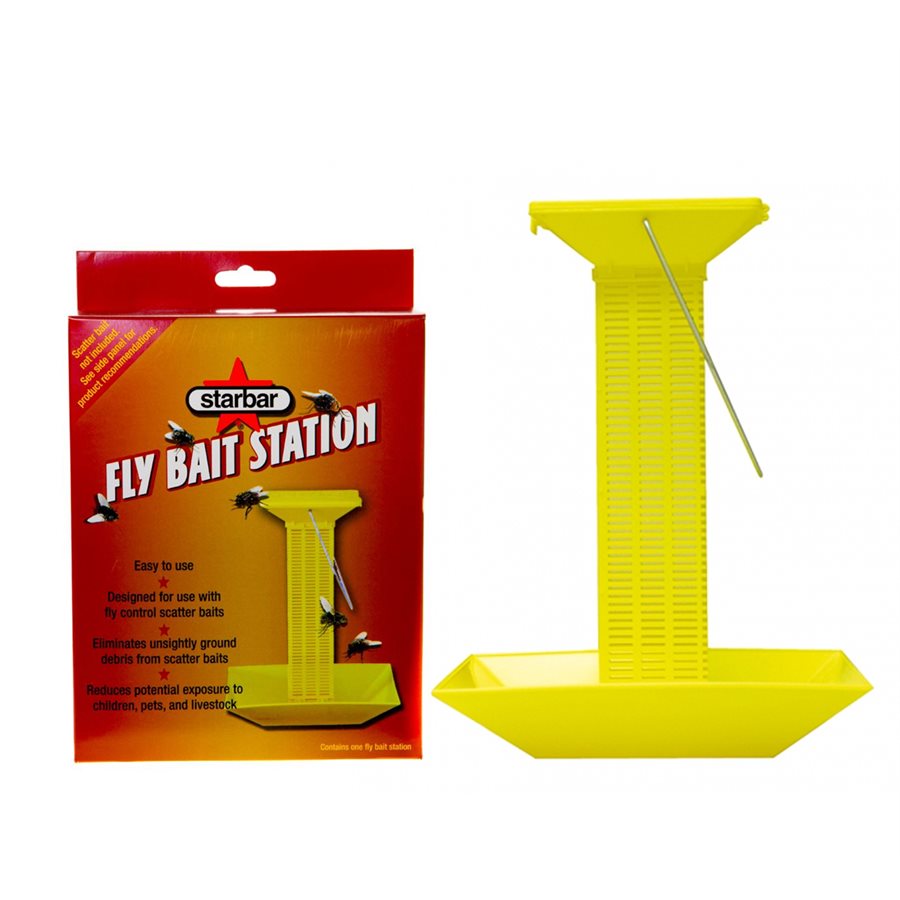 Starbar fly bait station